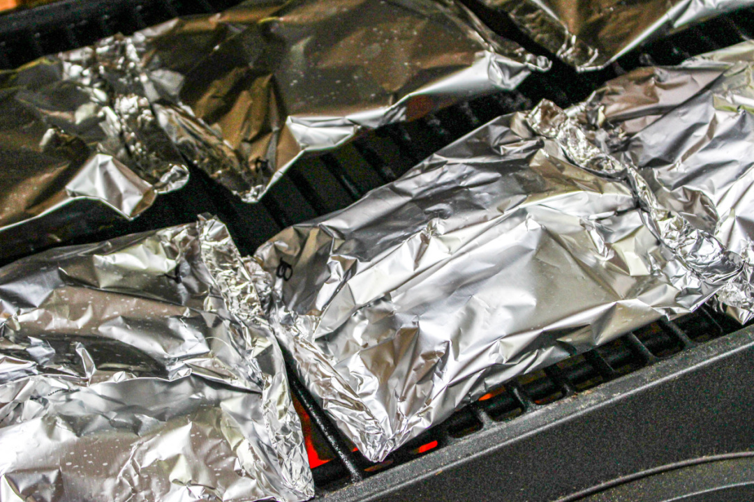 Chicken Nacho Foil Packets - Roscoe's Recipes